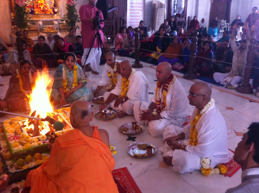 Initiation ceremony at Ujjain on Nityananda Trayodasi - For the ...
